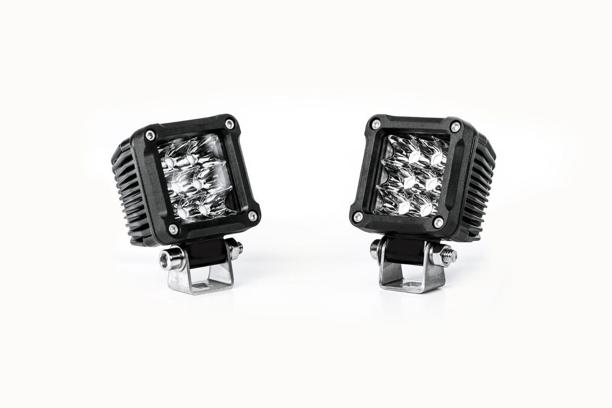 2" LED Cube Work Lights – Vspec